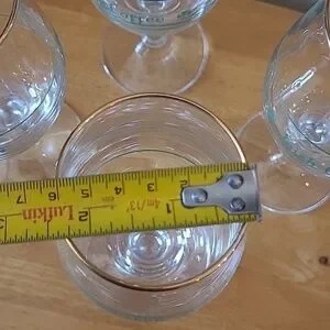 Vintage | Dining | Vintage Set Of 4 Mid Century Modern 97s Tall Stemmed ...